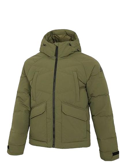 ADIDAS Adidas Big Baffle Down Jacket with Hood